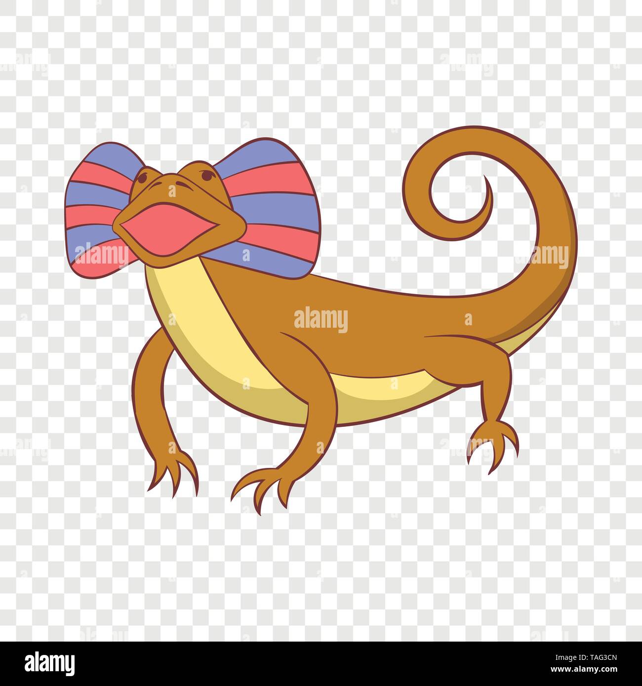 Desert lizard icon, cartoon style Stock Vector Image & Art - Alamy