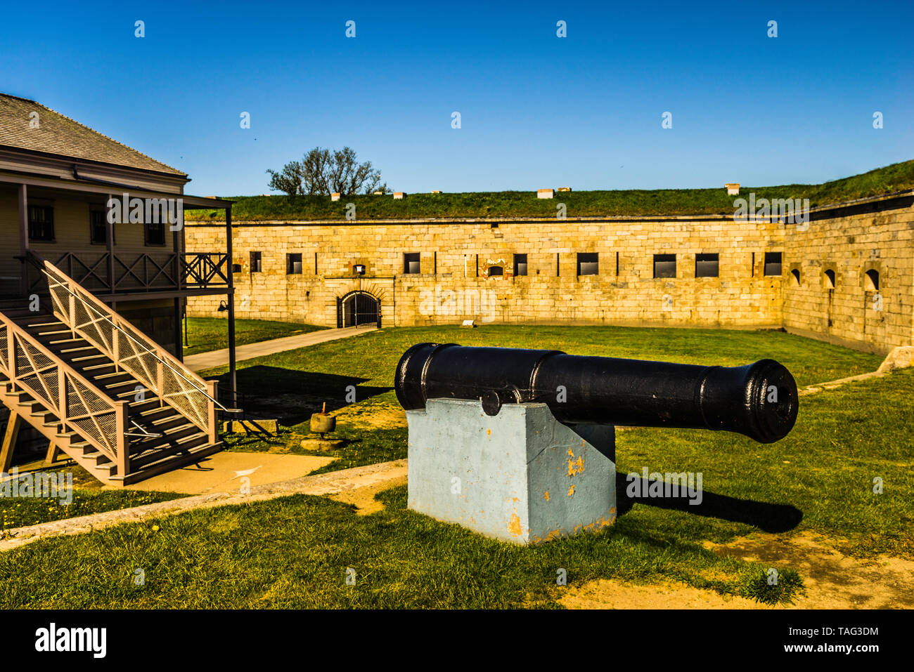 Fort Adams State Park Newport, Rhode Island, USA Stock Photo - Alamy