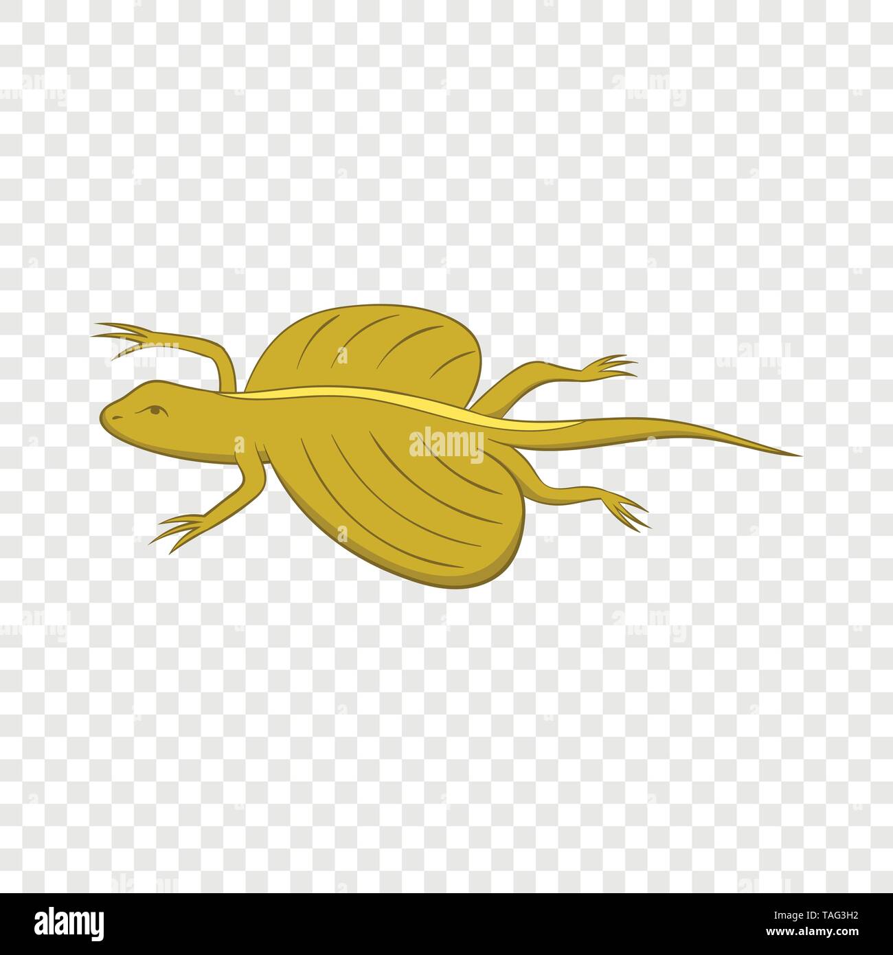 Flying dragon lizard icon, cartoon style Stock Vector Image & Art - Alamy