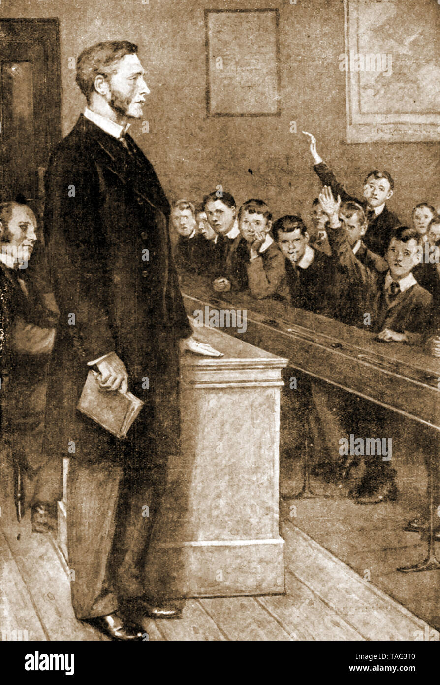 School inspector classroom hi-res stock photography and images - Alamy