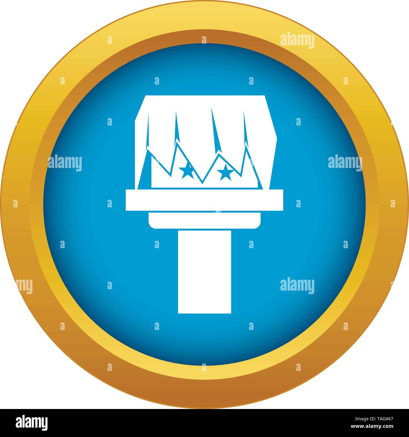 Abstract magical blue box Stock Vector Images - Alamy