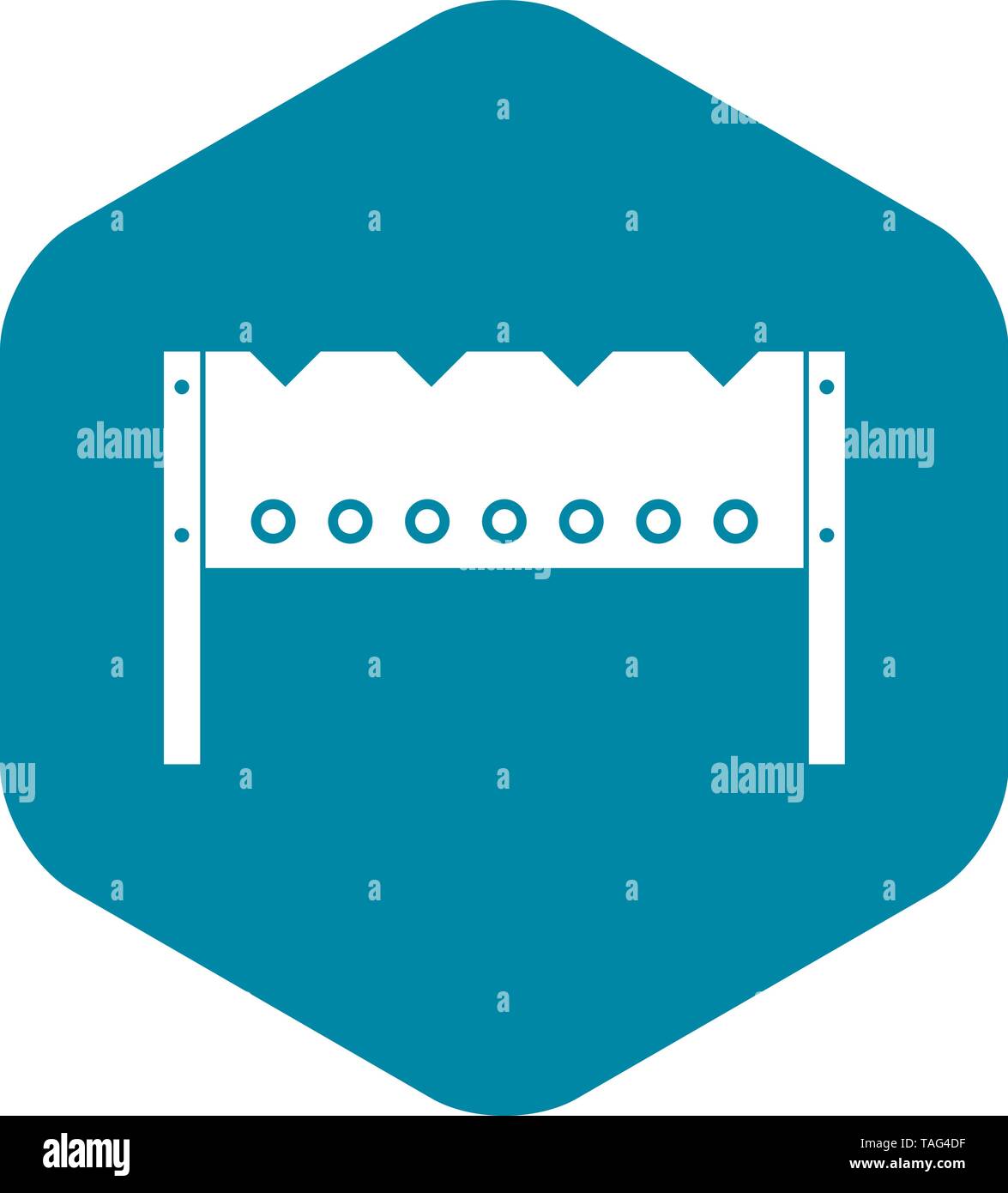 Flaming brazier Stock Vector Images - Alamy