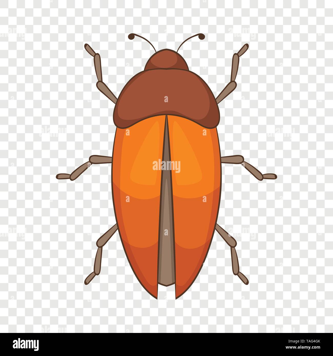 Bug icon, cartoon style Stock Vector Image & Art - Alamy