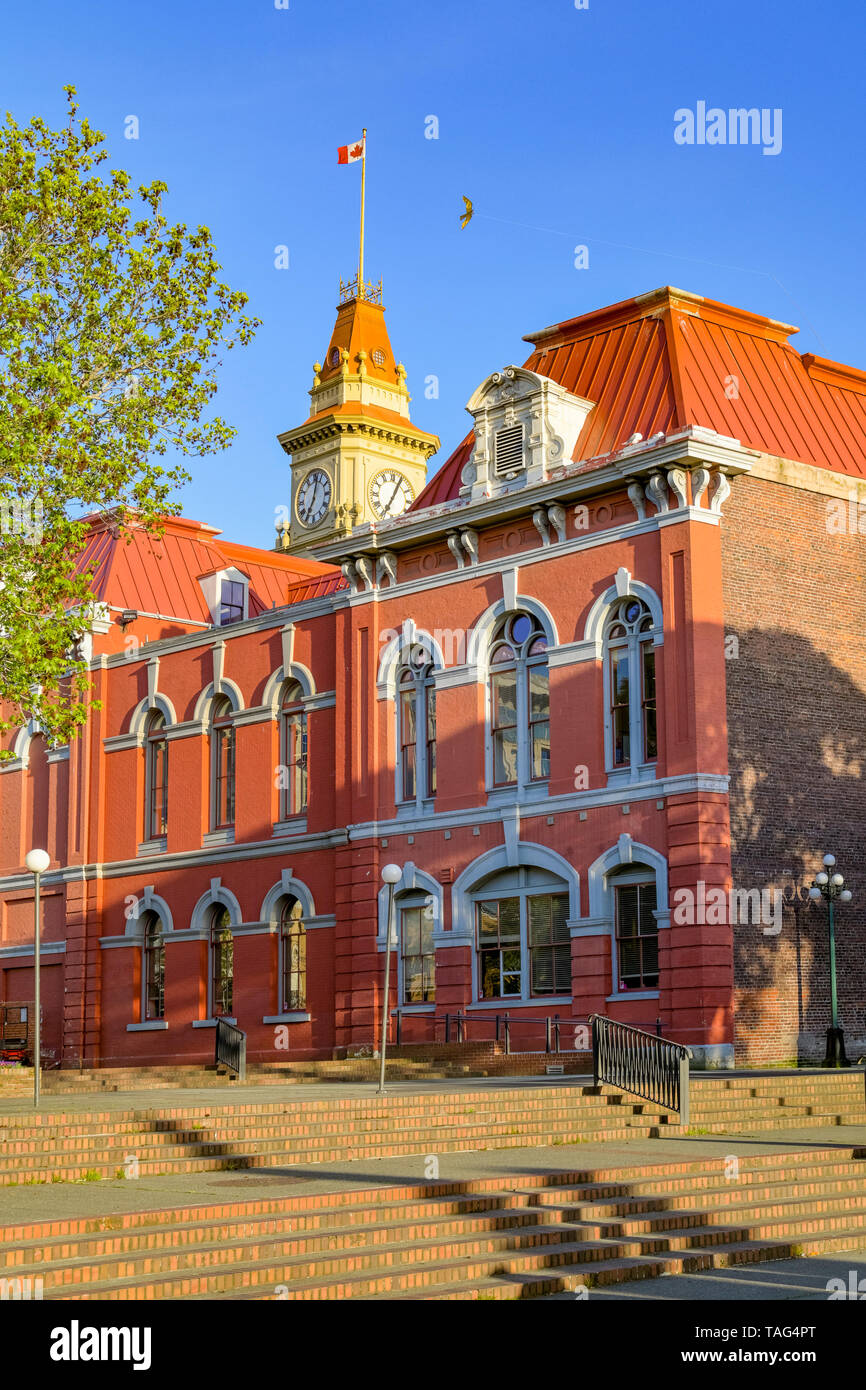 Victoria City Hall, Centennial Square, Victoria, British Columbia ...
