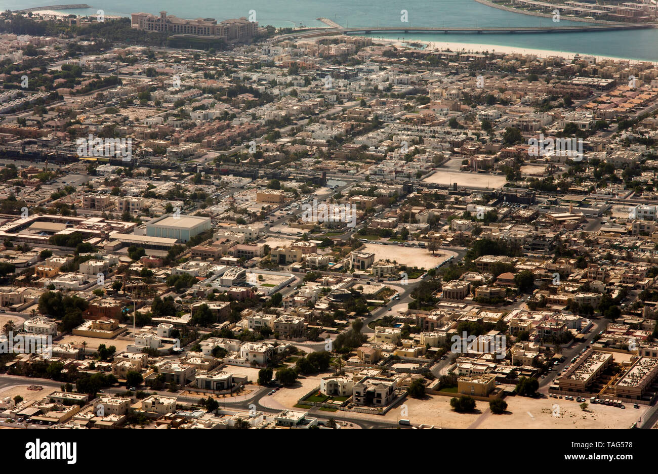 Old dubai aerial hi-res stock photography and images - Alamy