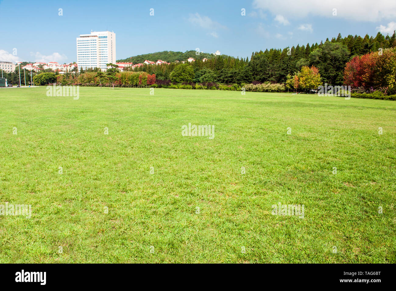 Grand Turf, Zhongshan Park, Qingdao, China Stock Photo - Alamy