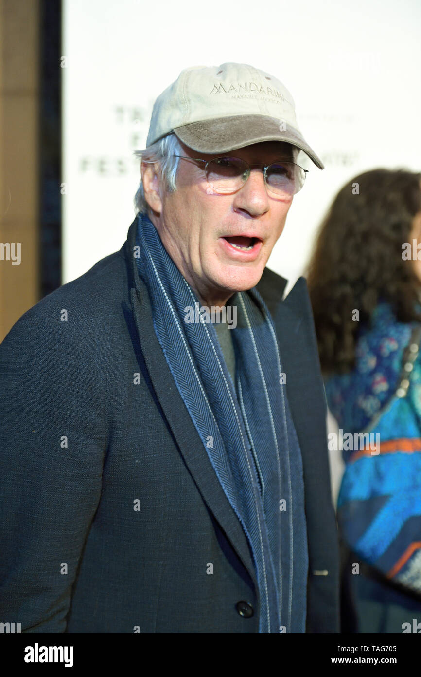NEW YORK, NY - MAY 03: Alejandra Silva and Richard Gere attend the "It ...