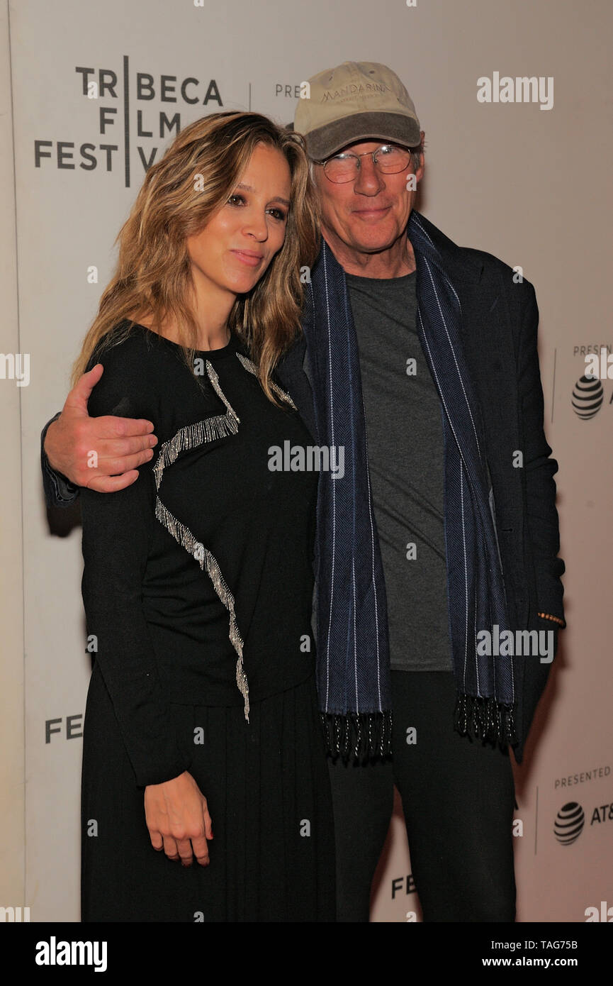 NEW YORK, NY - MAY 03: Alejandra Silva and Richard Gere attend the "It ...