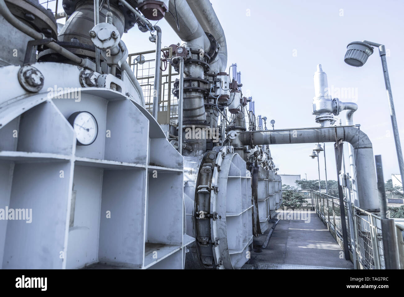 sugar factory industry line production cane process Stock Photo - Alamy