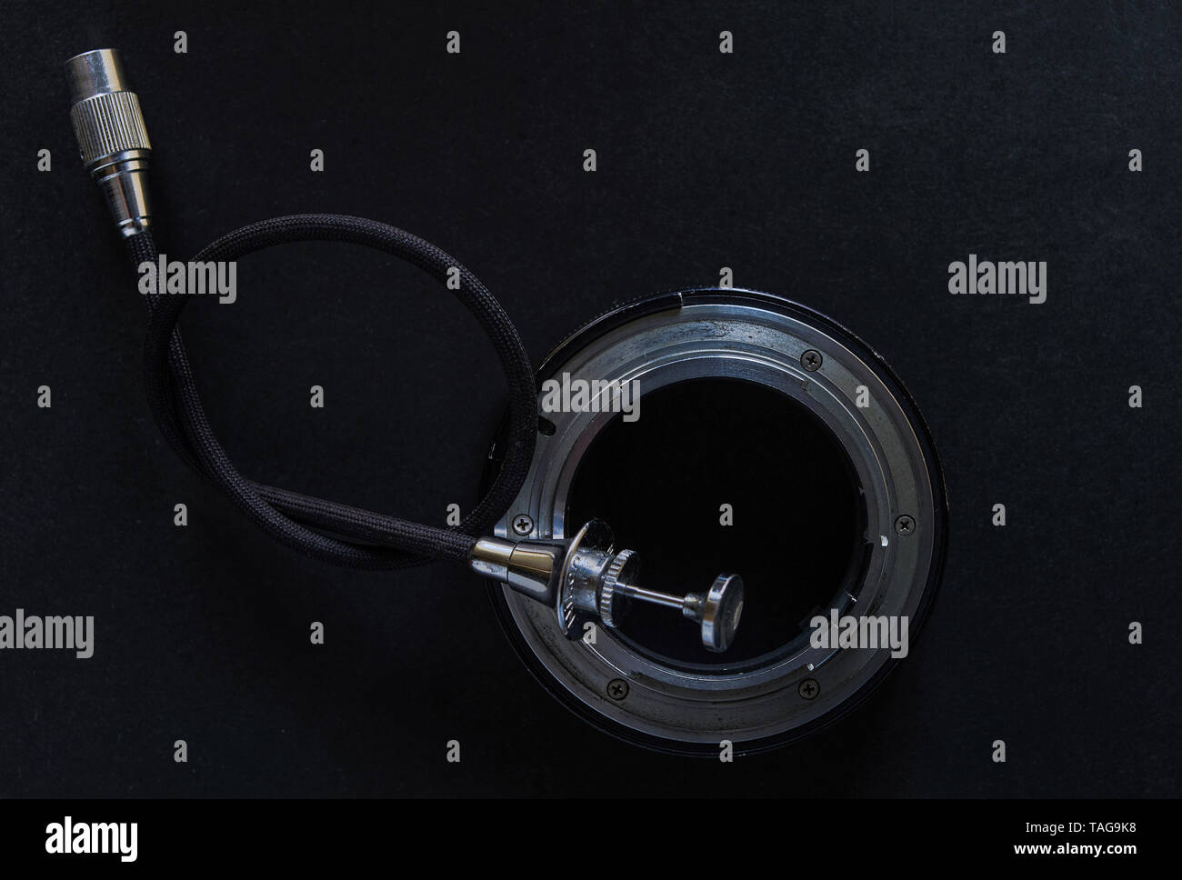 Shutter release extension cable hi-res stock photography and images - Alamy