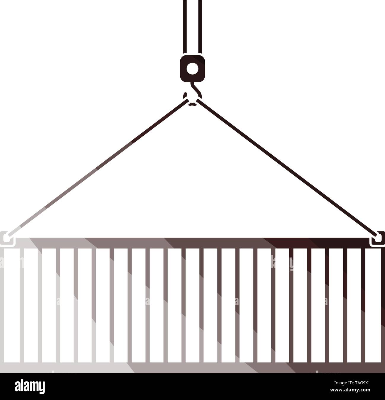 Container ship ladder Stock Vector Images - Alamy