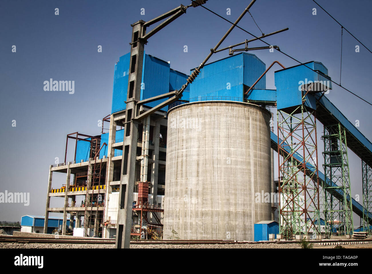 A plant for the manufacture of bricks and building materials in India ...