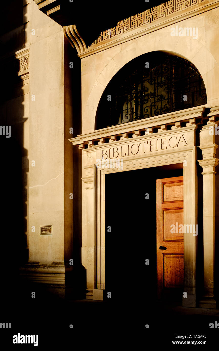 University of Cambridge Gonville and Caius College Library Stock Photo ...