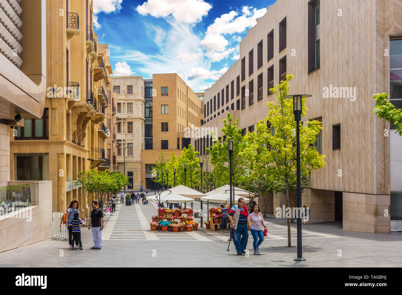 Beirut Souks capital city of Lebanon Middle east Stock Photo - Alamy