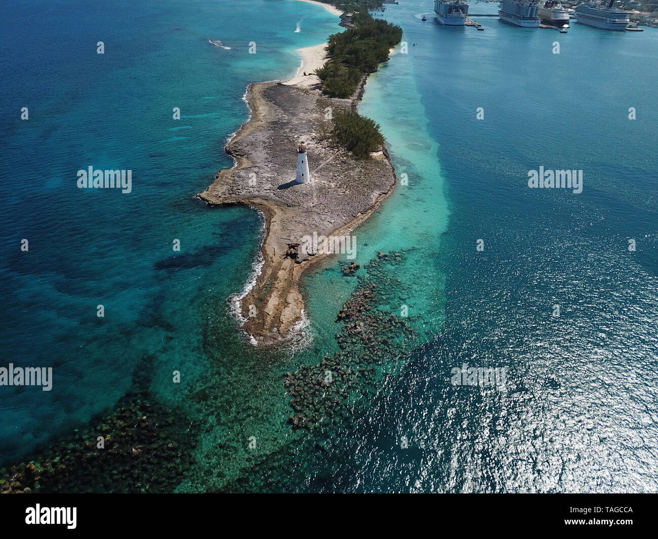 Sea at Nassau Bahamas Jamaica Cancun Cozumel Stock Photo - Alamy