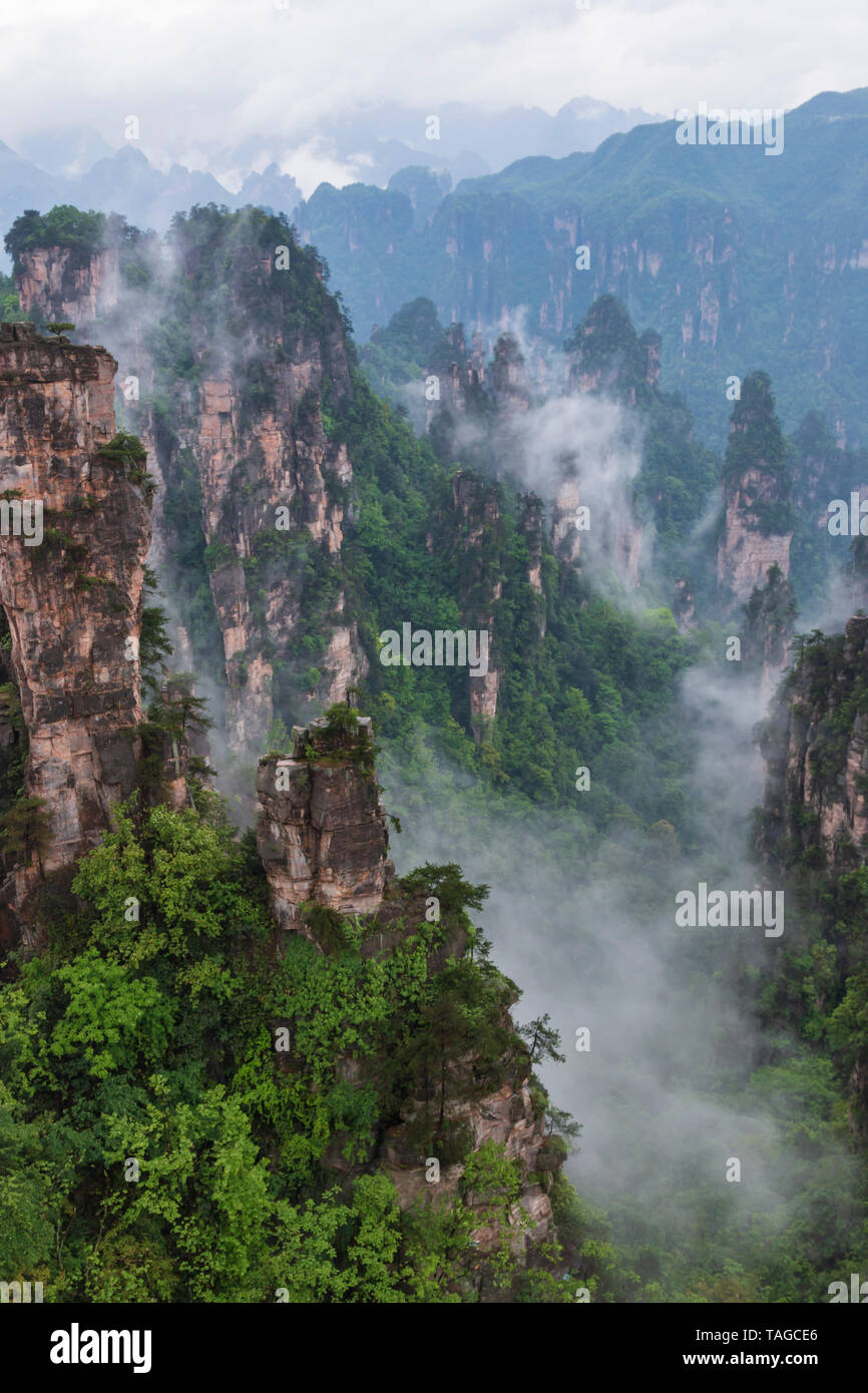 Wulingyuan national park hi-res stock photography and images - Alamy