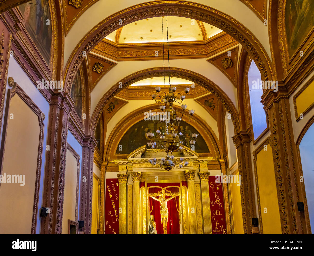 Basilica Arches Chapel Crucifix Our Lady of Assumption Cathedral Church ...
