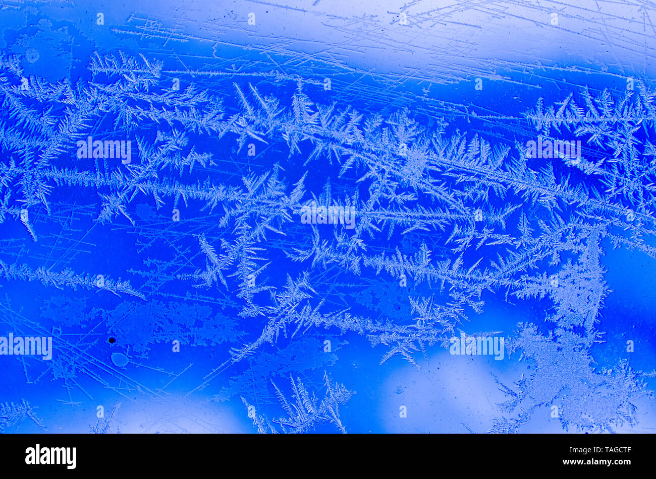 Frost crystal formation on window hi-res stock photography and images ...