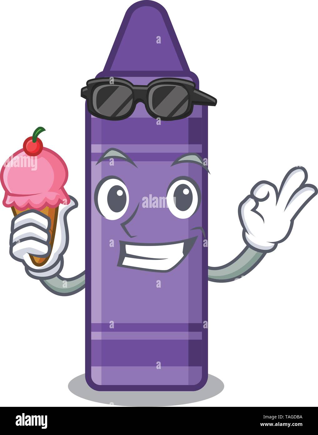 Ice craft at school Stock Vector Images - Alamy