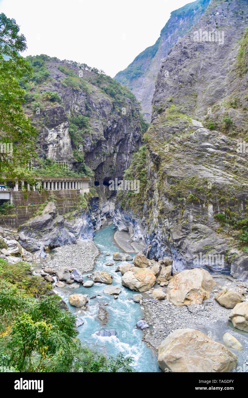 Famous gorge in taroko national hi-res stock photography and images - Alamy