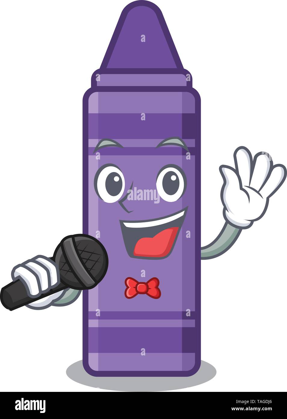 Purple Crayon Clip Art