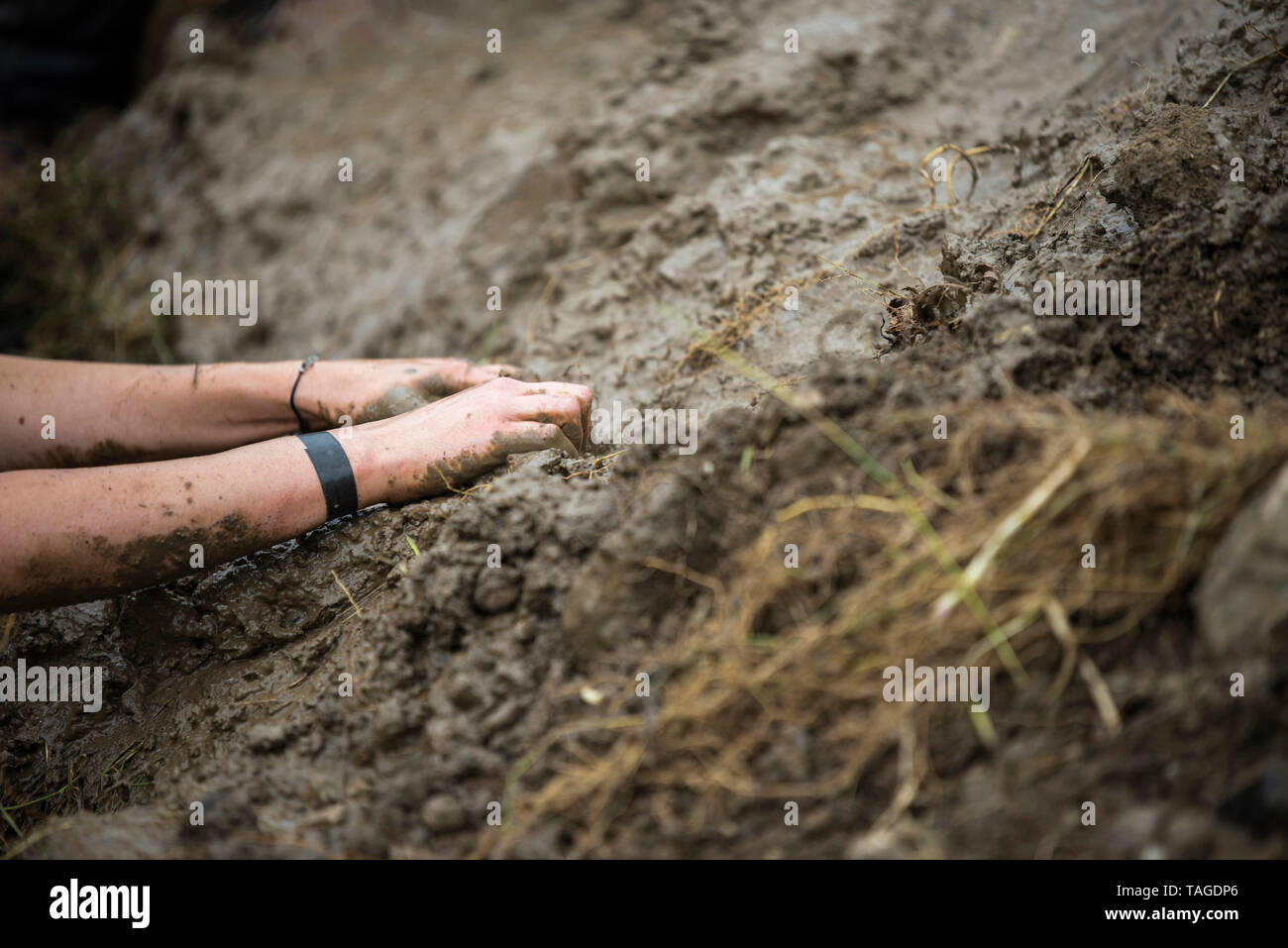 Mud In Hands High Resolution Stock Photography and Images - Alamy