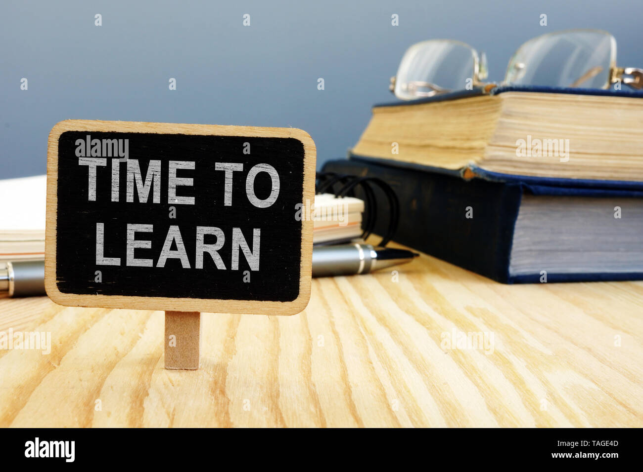 Time to learning hi-res stock photography and images - Alamy