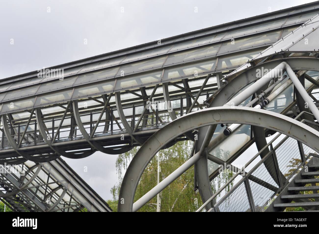 Crosswalk bridge hi-res stock photography and images - Alamy