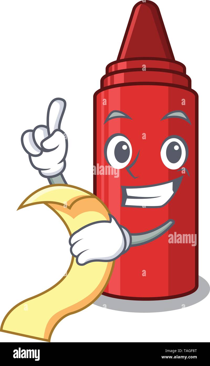 Menu pencil in cartoon hi-res stock photography and images - Alamy