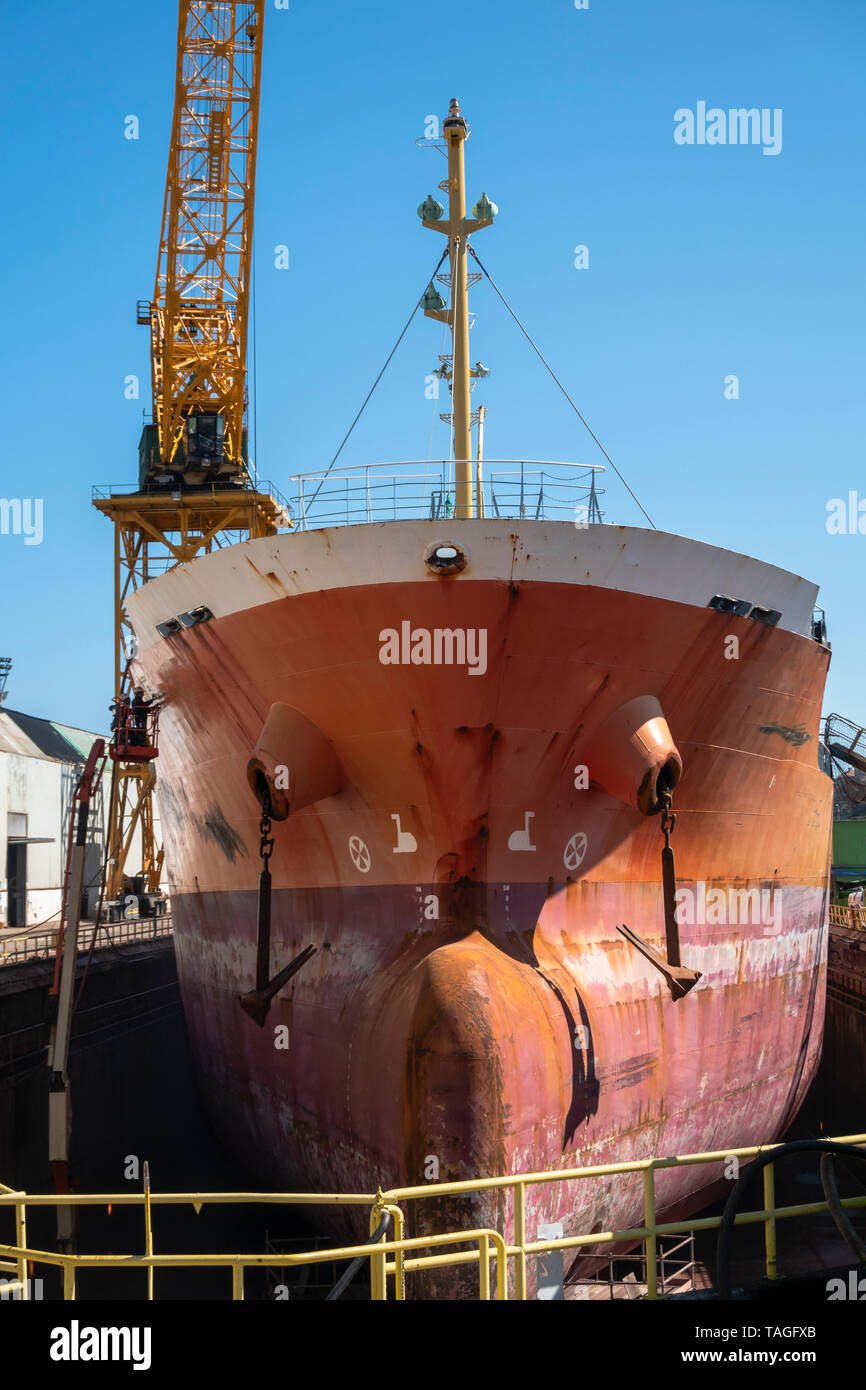 Ship Being Repaired High Resolution Stock Photography and Images - Alamy