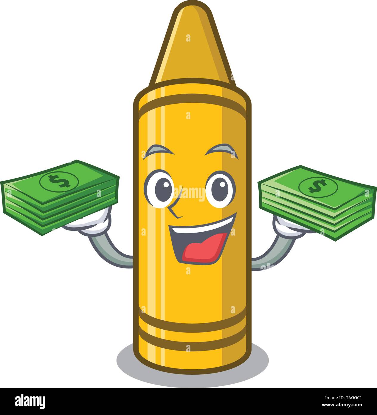 Rainbow colored bill Stock Vector Images - Alamy