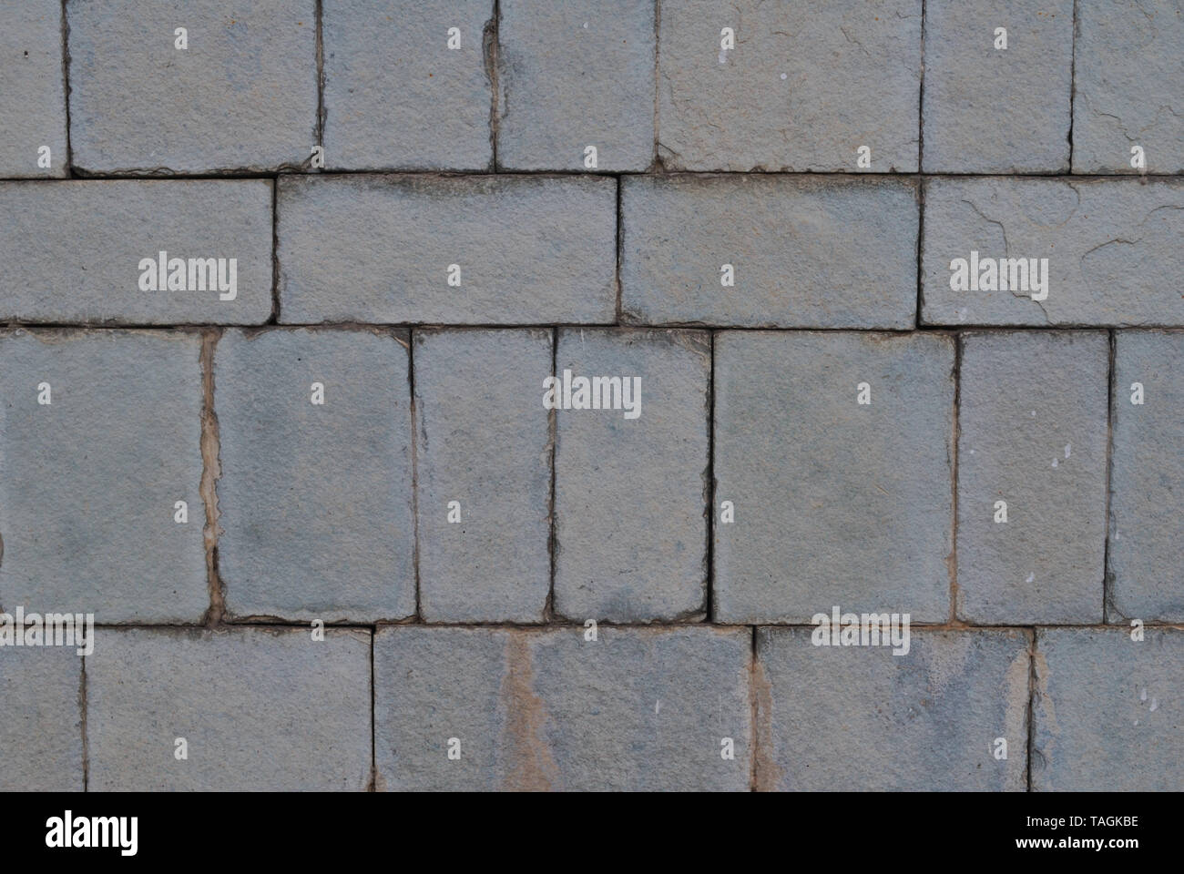 The gray wall pattern, beautifully arranged with dimensions Stock Photo ...