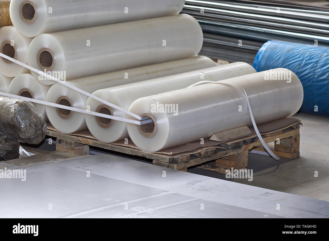 Membrane in rolls hi-res stock photography and images - Alamy