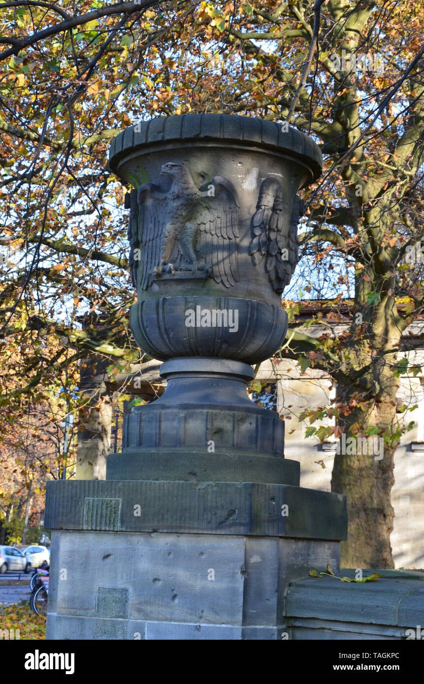 Statue in the Tiergarten in Berlin, Germany Stock Photo - Alamy