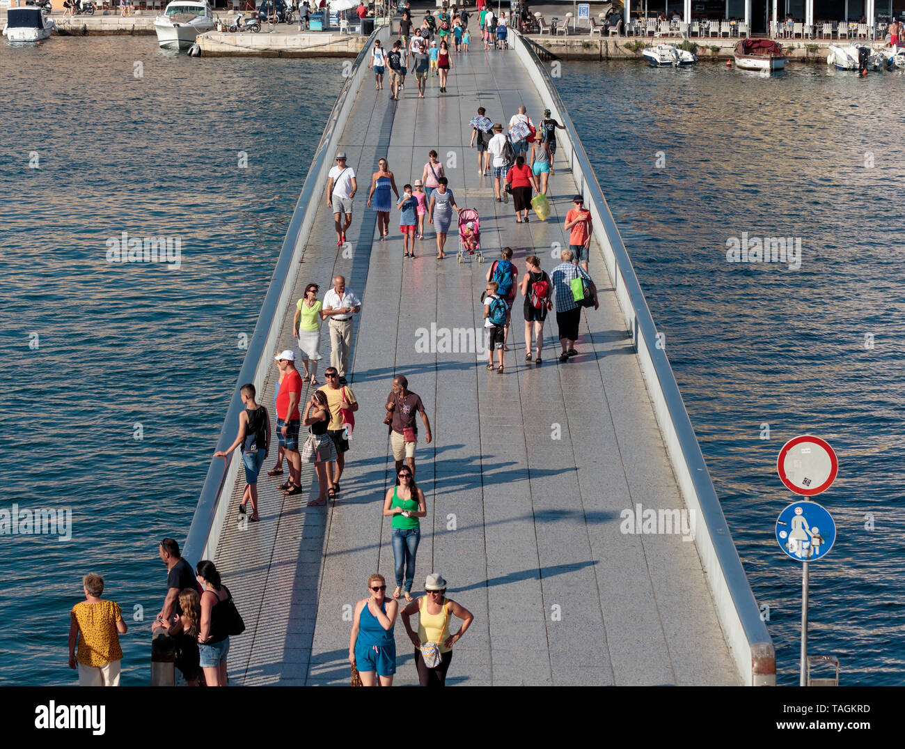 Zadar sea crossing hi-res stock photography and images - Alamy