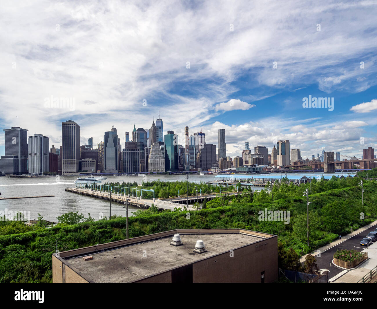 Brooklyn Promenade View Of Manhattan