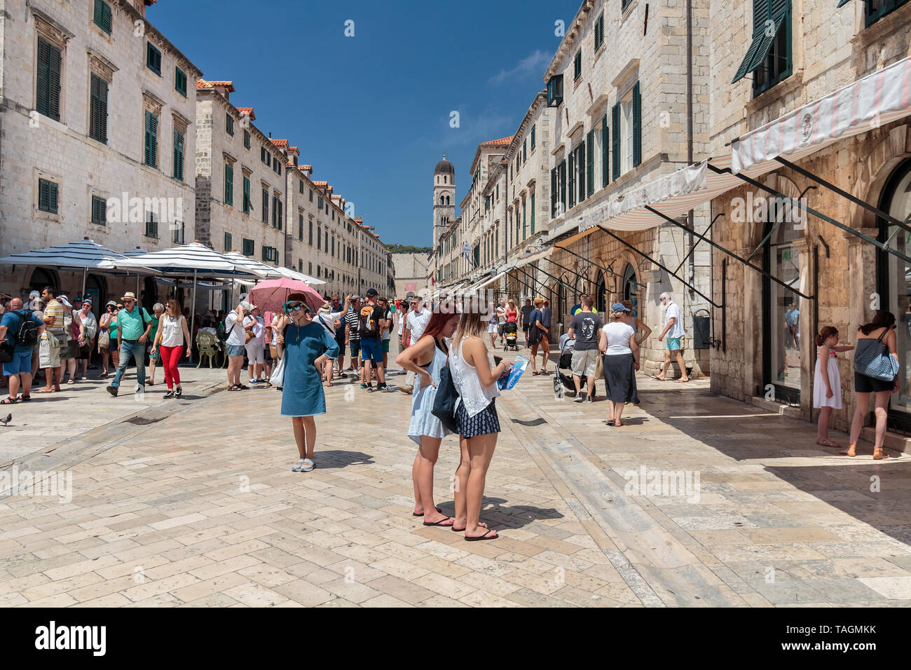 Map of dubrovnik hi-res stock photography and images - Alamy