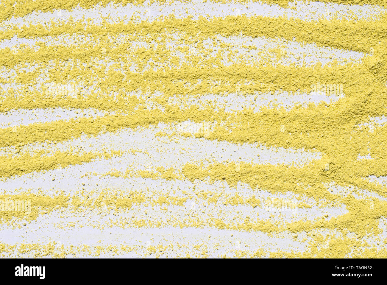 yellow color powder pigment art texture background macro Stock Photo ...