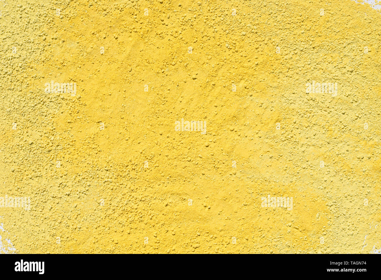 yellow color powder pigment art texture background macro Stock Photo ...