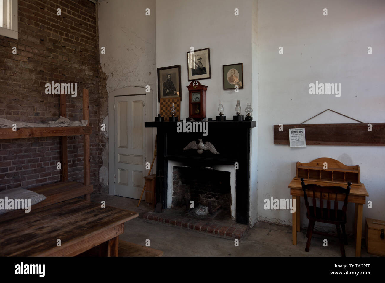 Interior of fort hi-res stock photography and images - Alamy