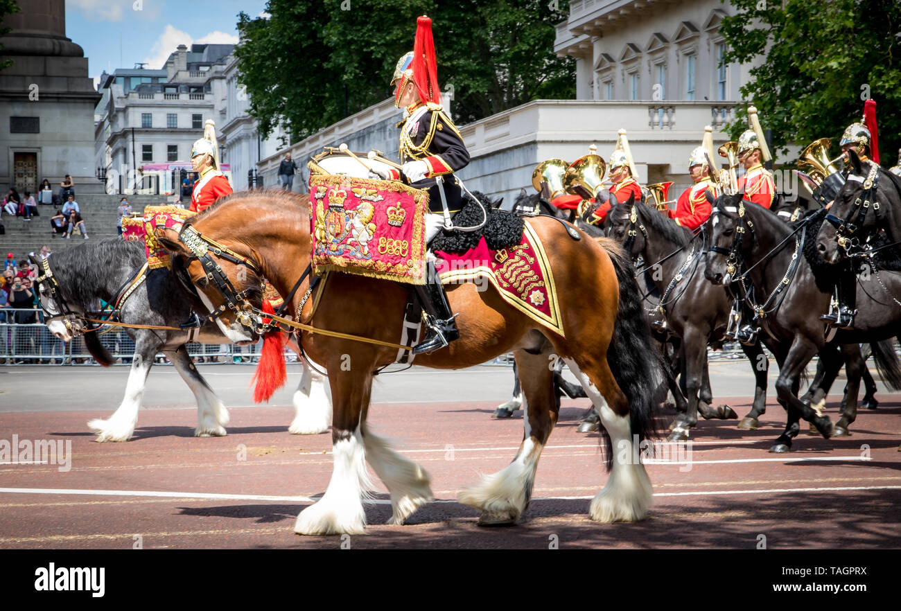 Horse Guards Parade, Westminster, London, UK. 25th May 2019. Major ...