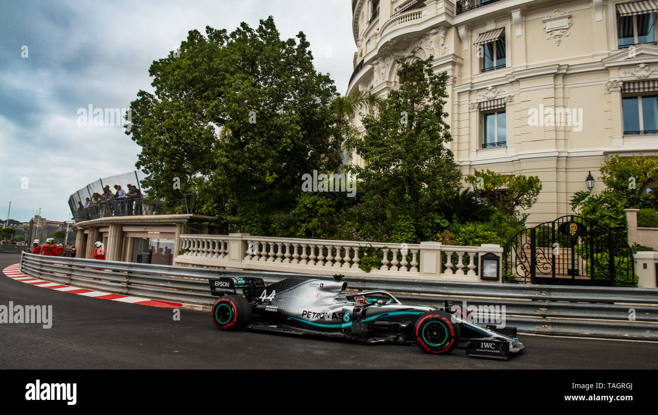 Monte Carlo/Monaco - 23/05/2019 - #44 Lewis HAMILTON (GBR, Mercedes ...