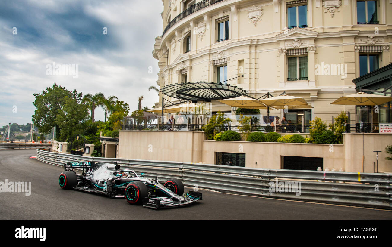 Monte Carlo/Monaco - 23/05/2019 - #44 Lewis HAMILTON (GBR, Mercedes ...