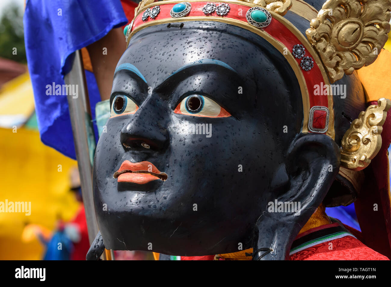 Mongolian mask hi-res stock photography and images - Alamy