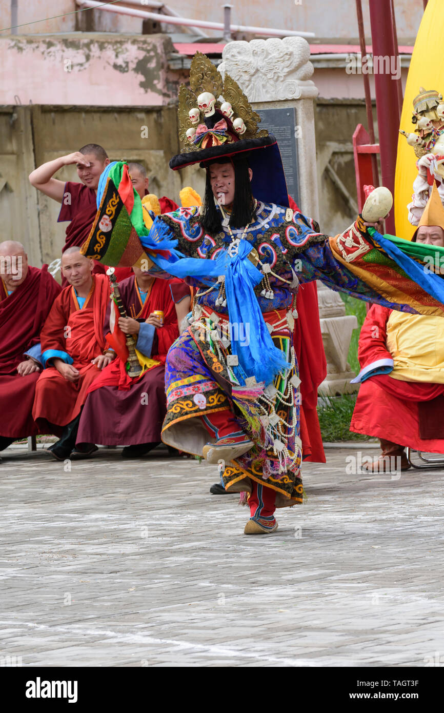 Tsam dancer mongolia hi-res stock photography and images - Alamy