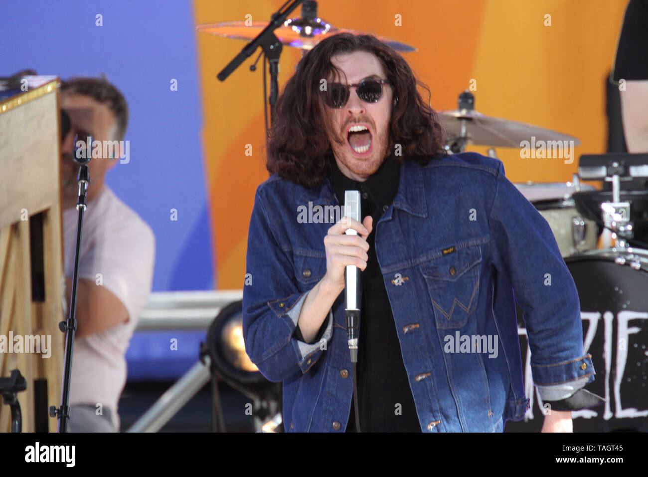 May 24, 2019 - New York, New York, U.S. - Hozier performs for The Good ...