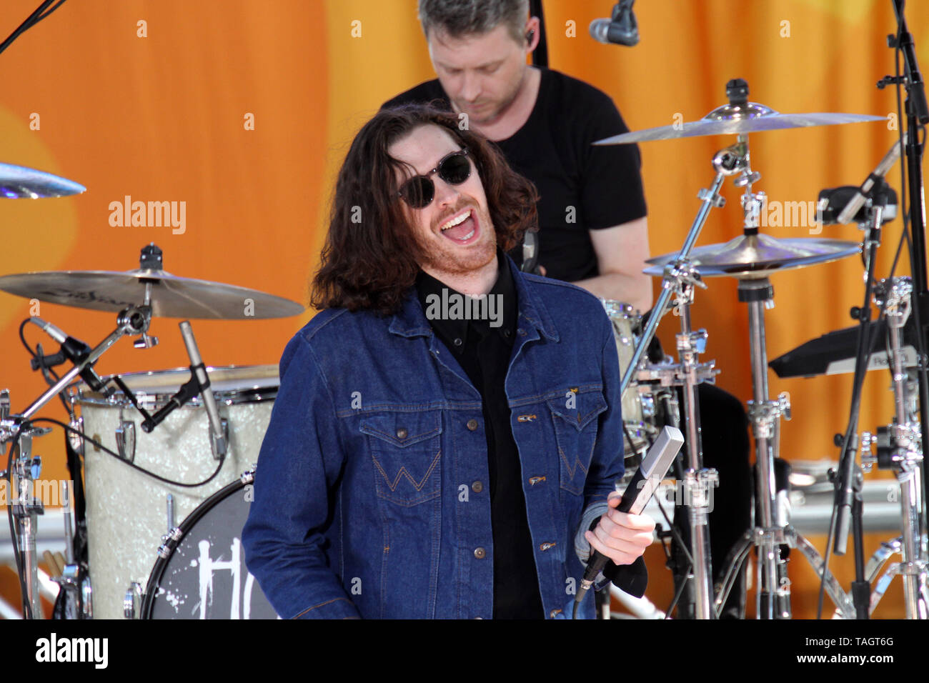 May 24, 2019 - New York, New York, U.S. - Hozier performs for The Good ...