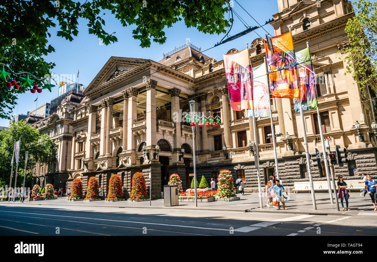 Melbourne hall hi-res stock photography and images - Alamy