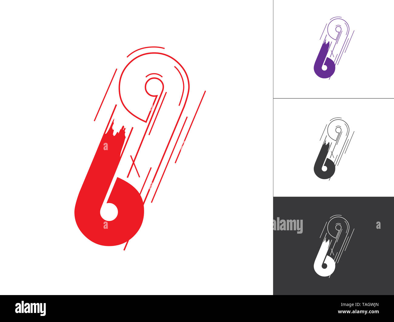 Number logo hi-res stock photography and images - Alamy