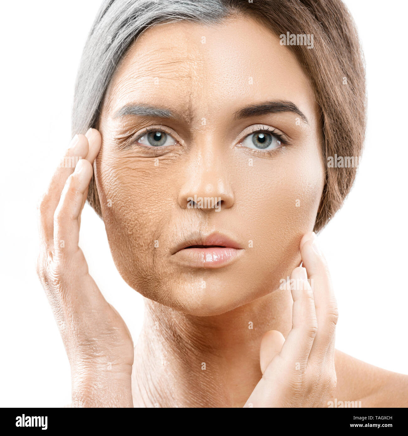 Aging face senior comparison hi-res stock photography and images - Alamy Aging face senior comparison hi-res stock photography and images - Alamy